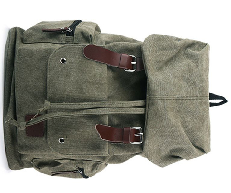 Vintage Style Canvas Backpack | eBay