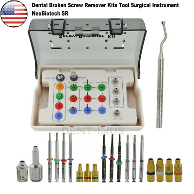 Dental Implant Broken Screw Remover Kit Surgical Tool Instrument ...