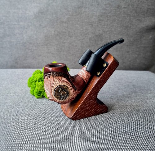 Pipe Stand Rack "Tree" Holder for Tobacco Smoking Pipes Wood Pipe Stand ...