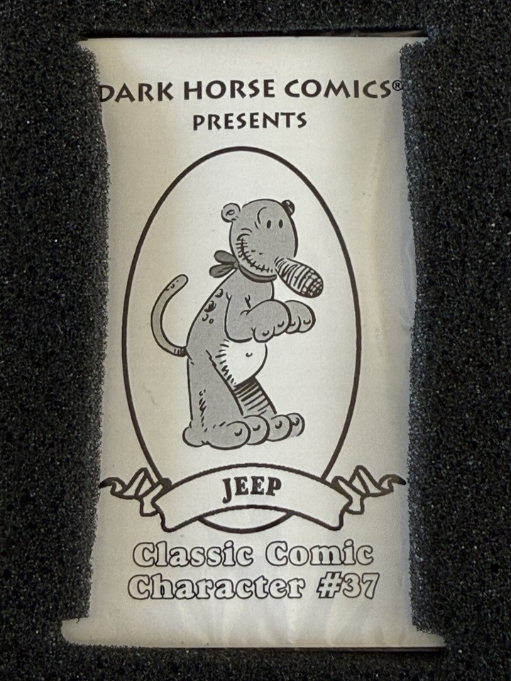 VINTAGE POPEYE - POPEYE DARK HORSE COMICS JEEP STATUE CLASSIC COMIC (24 ...