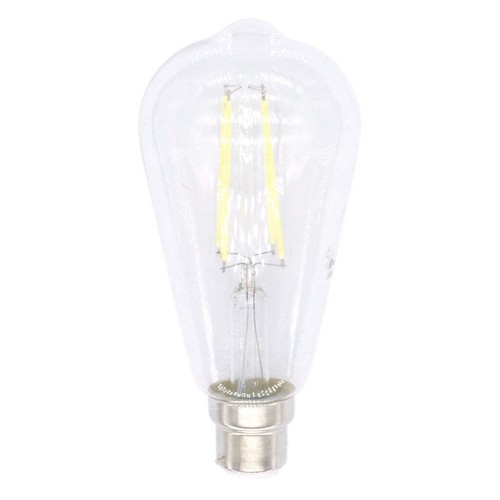 Lusion ST64 Filament LED Light Bulb B22 240V 8W C/DL 20978 | eBay Australia