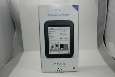 NOOK Model BNRV300 Simple 6" Touch screen eReader Barnes & Noble WIFI ...
