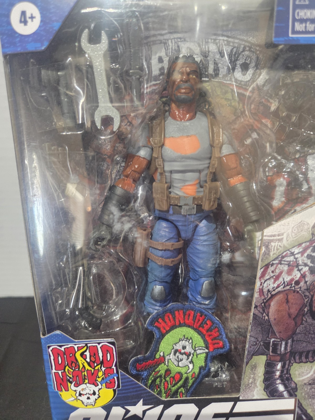 GI JOE CLASSIFIED DREADNOK BURNOUT SO-CAL JOE SHOW EXCLUSIVE #09 OF #87 ...