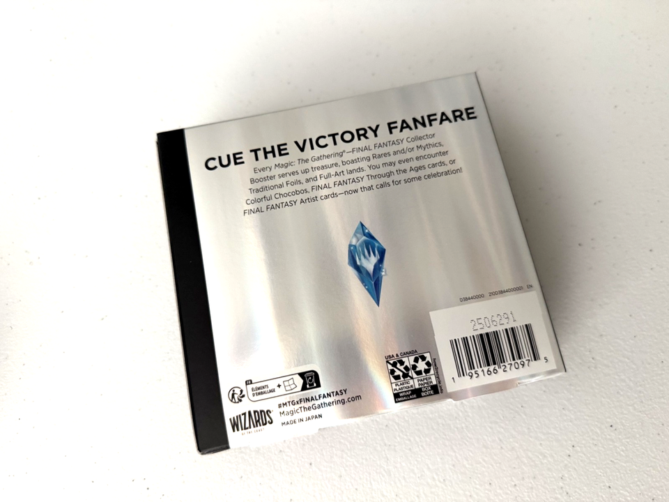 EMPTY - Magic: The Gathering Final Fantasy Collector Booster Box ...