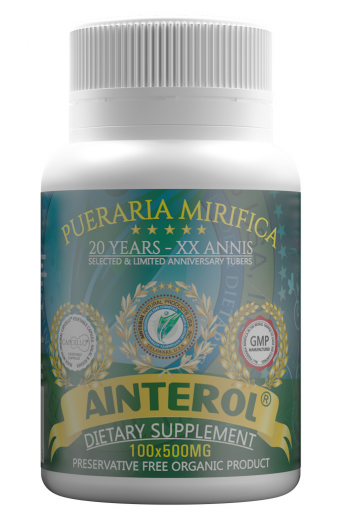Ainterol Pueraria Mirifica Dietary Supplement for Unisex - 100 Count ...