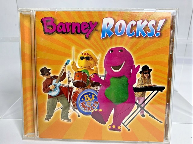 Barney Rocks! by Barney (Children) (CD, Aug-2000, Hit Entertainment ...