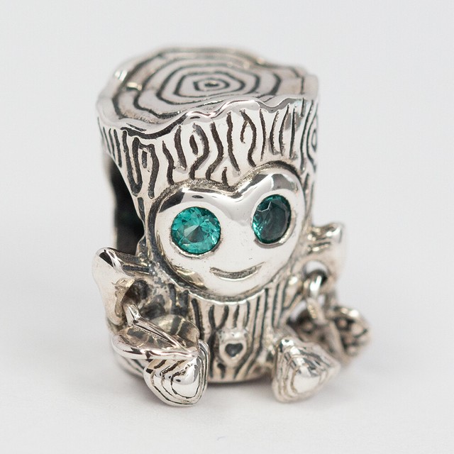 Authentic PANDORA Charm Green Eyes Sweet Tree Monster Bead 798260NRG ...