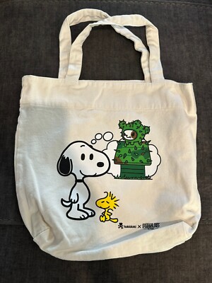 NWOT SDCC 2014 tokidoki X Peanuts Snoopy Donutino Tote Bag | eBay