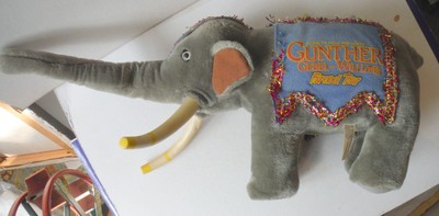 Vintage 1989 Ringling Bros Barnum & Bailey Circus Plush Elephant ...