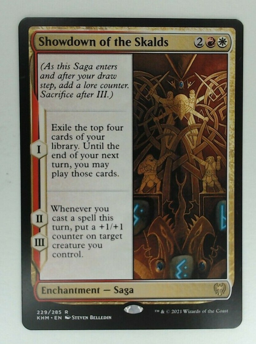 MTG Singles - Pic of Card - Showdown of the Skalds - Kaldheim -C674 | eBay