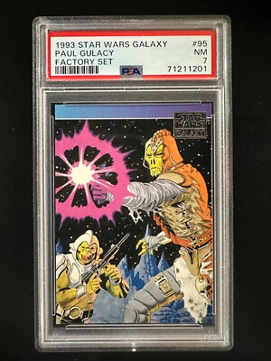 1993 Star Wars Galaxy #95 - Paul Gulacy - Factory Set - PSA 7 | eBay