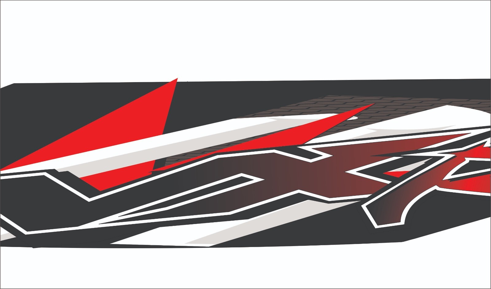 YAMAHA WAVERUNNER VXR HO 2012 Graphics / Decal / Sticker Kit Red | eBay