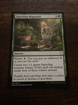 Saproling Migration Dominaria 178/269 MTG Magic The Gathering D3540* | eBay