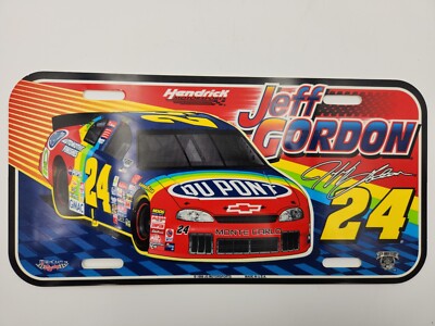 Jeff Gordon License Plate NASCAR #29 WinCraft | eBay