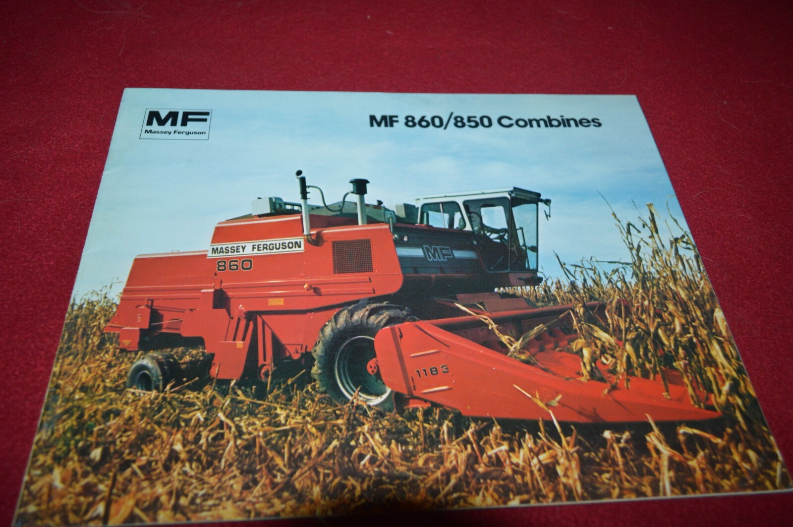Massey Ferguson 540 Combine Dealer's Brochure TBPA ver2 | eBay