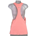 AVIA UNDER ARMOUR Outfit Silver Leggings Coral Racerback Top Tank Size ...