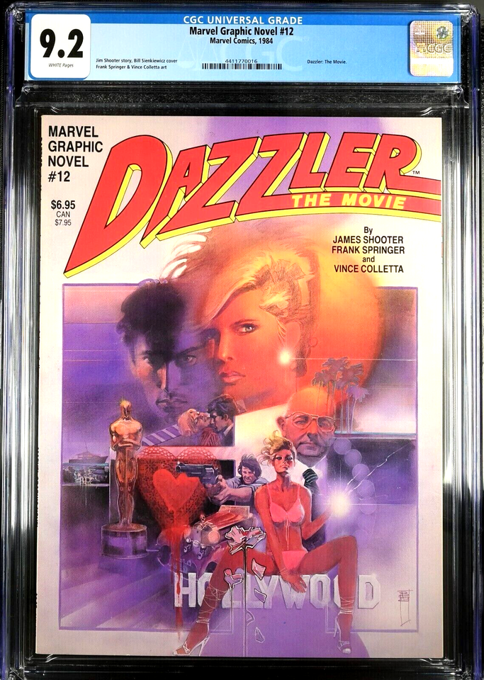 TAYLOR SWIFT Marvel #12 CGC 9.2 Dazzler The Movie 1984 DEADPOOL ...
