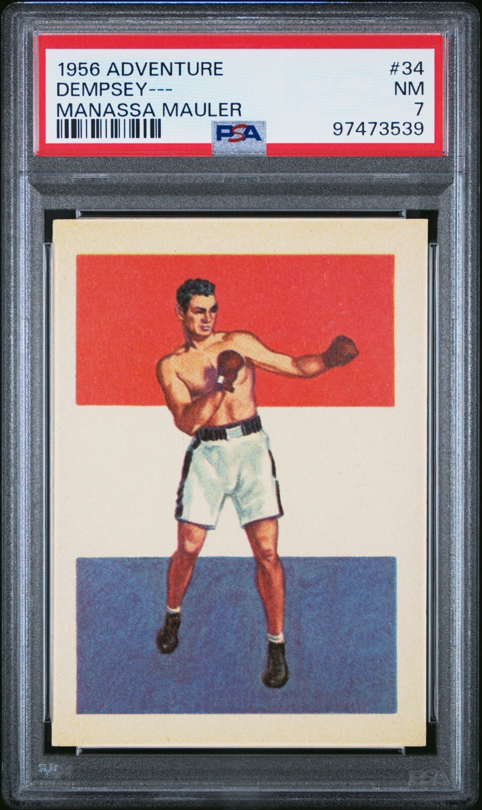 1956 ADVENTURE 34 DEMPSEY--- MANASSA MAULER PSA 7 | eBay