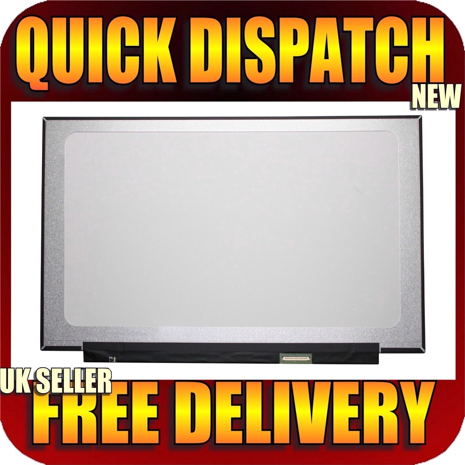 16.1" FHD IPS LED LCD Screen 144Hz Compatible For HP M24892-LQ1 Gaming ...