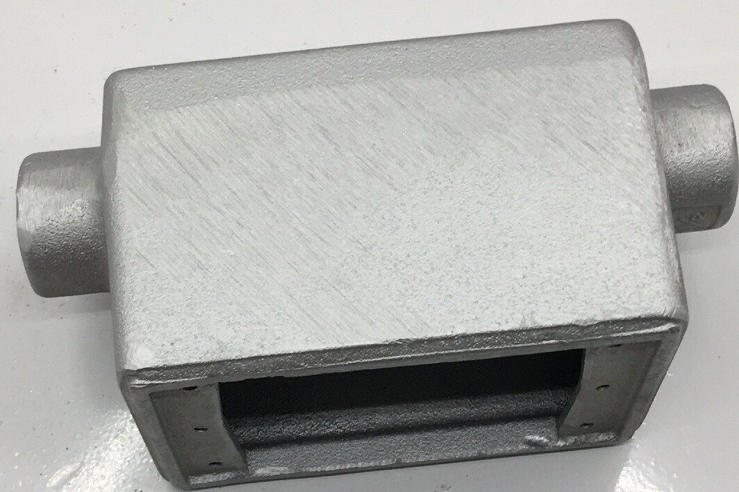 FDC1SA CROUSE HINDS NO MOUNTING FEET 1/2-INCH ALUMINUM TYPE FDC BOX NO ...