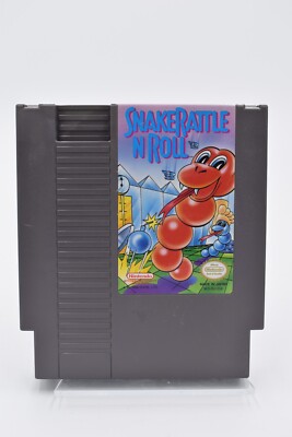 Snake Rattle N Roll Nintendo NES Game Tested Cartridge Only | eBay