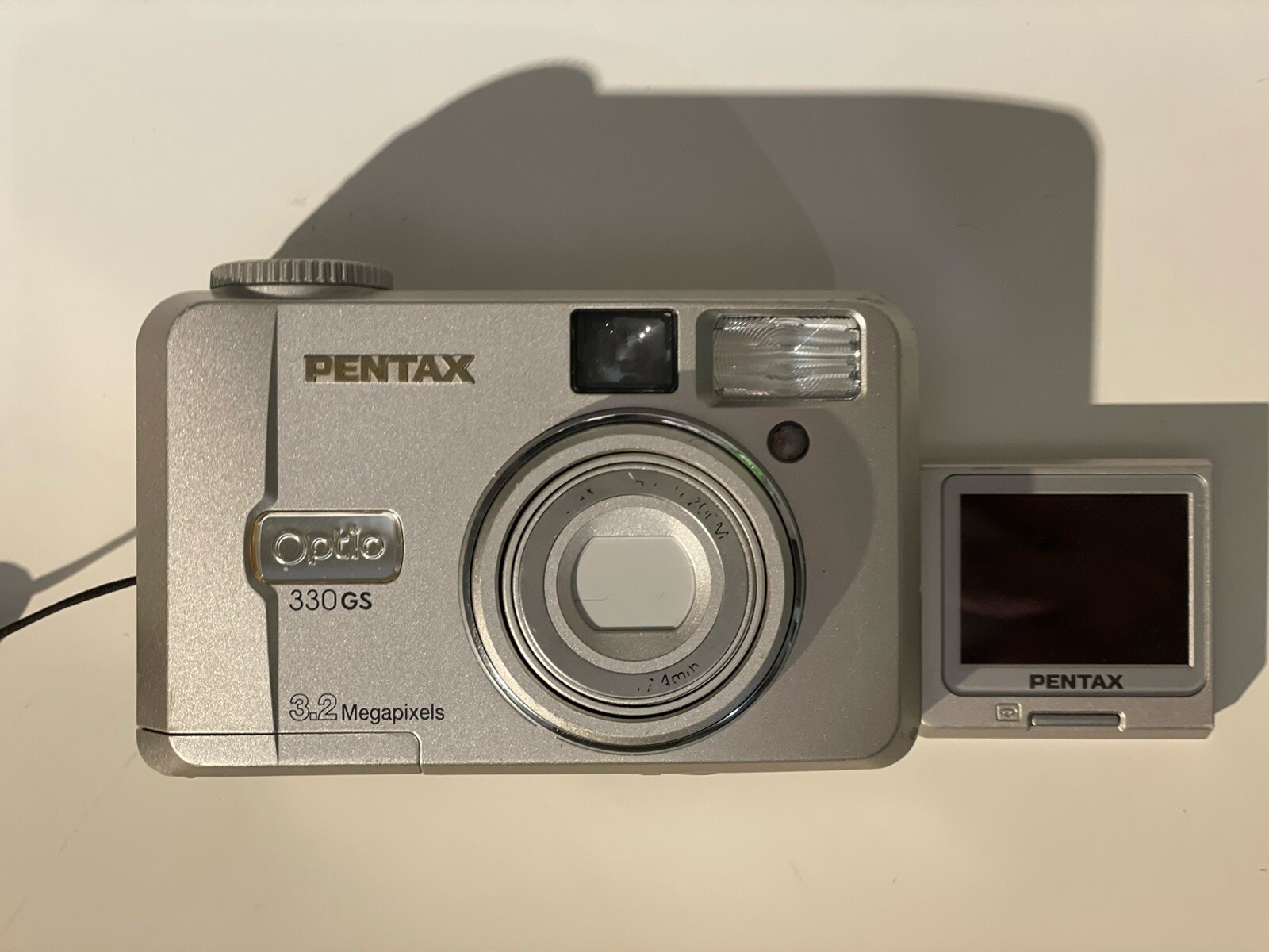 Pentax optio 330 GS digital camera 3.2MP 3x Zoom Rotating screen | eBay