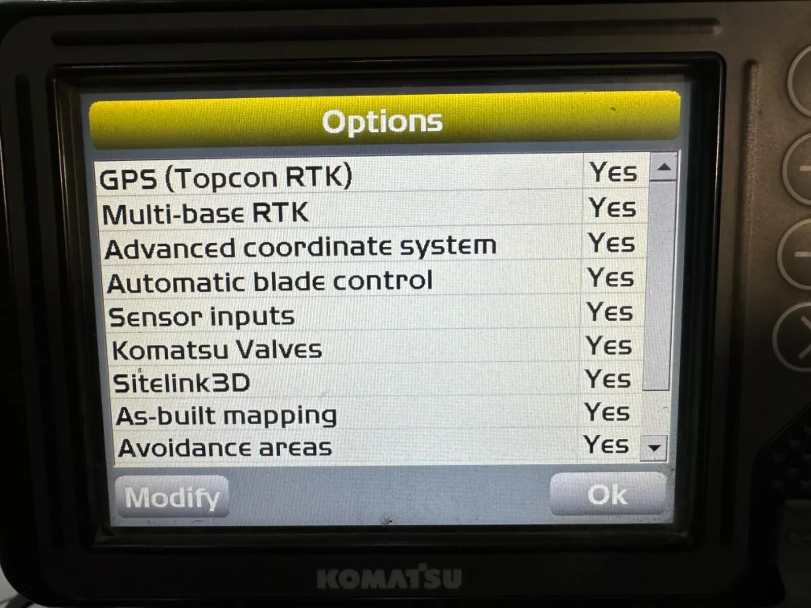 Komatsu 3DMC (GX55), Topcon MC-R3, SL-100, Dozer Control - Full Options ...