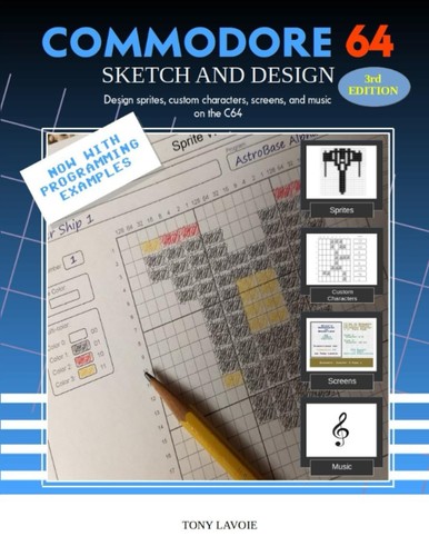Commodore 64 Sketch and Design: A workbook for designing sprites | eBay