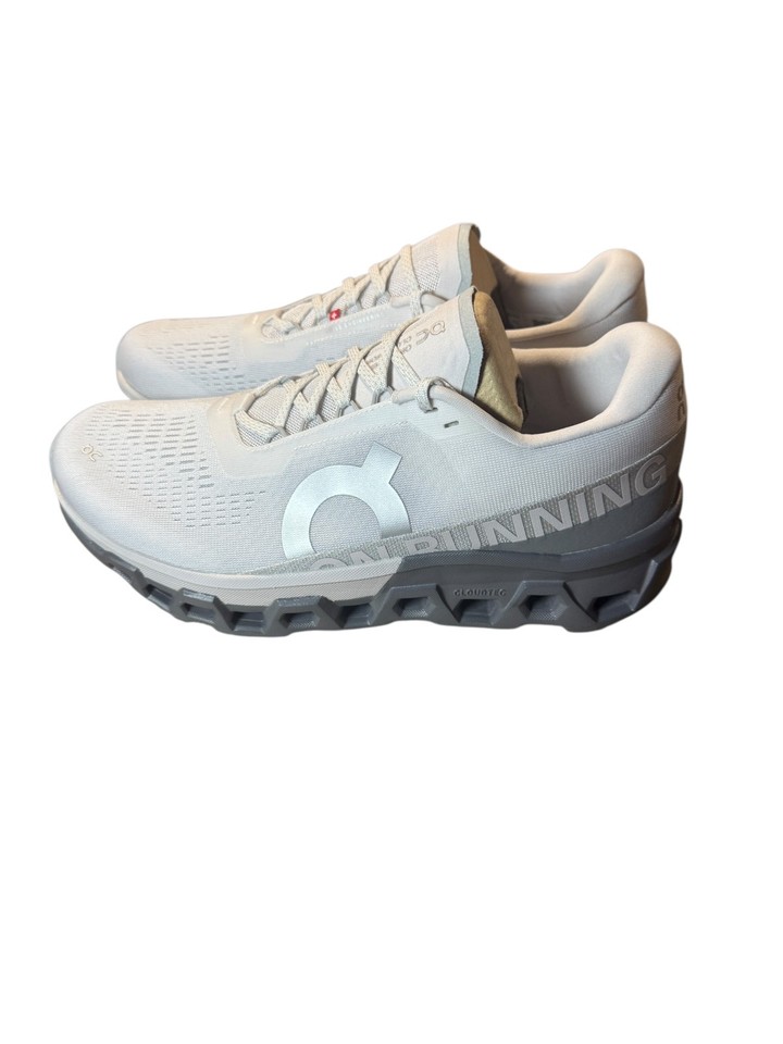 On Cloudmonster 2 Running Shoes Frost/Rock Men’s Max Cushion ...