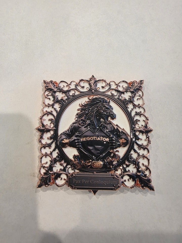 Rare Delta Designs - Temple Terrace, FL Police Negotiator Coin | eBay