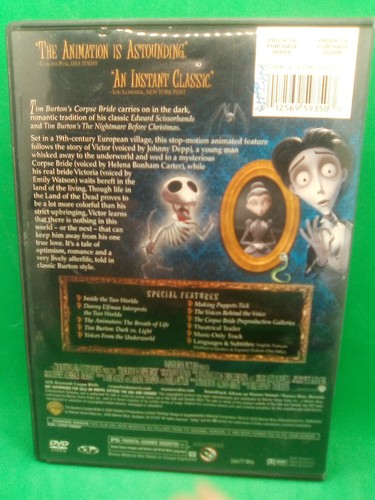 Tim Burton's Corpse Bride (Full Screen Edition) | eBay