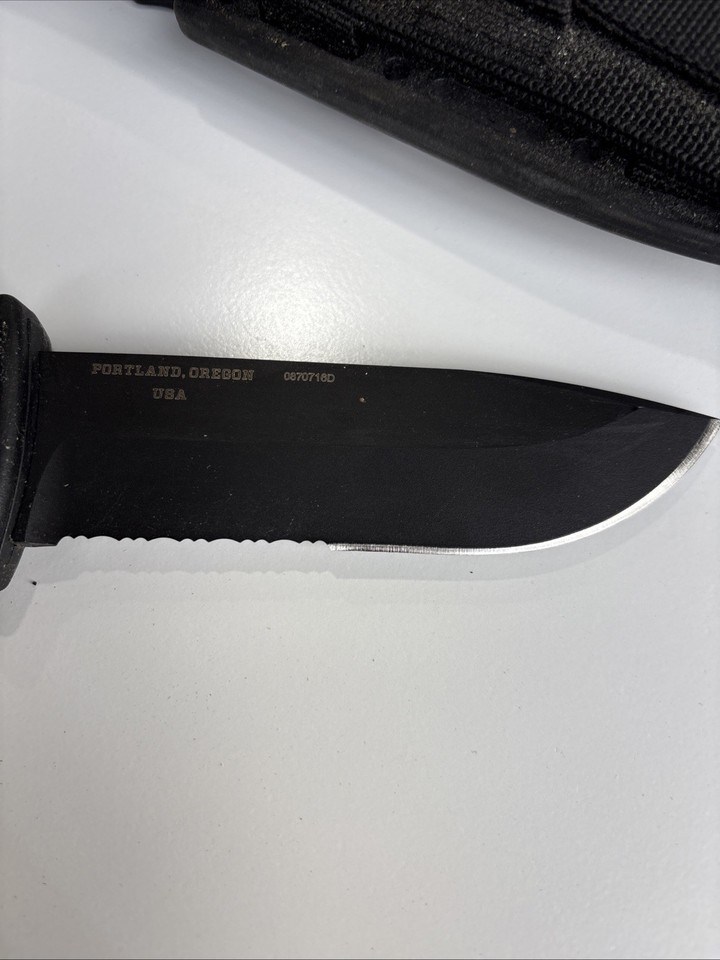 Gerber LMF II Infantry Fixed Blade Knife - Coyote/Black | eBay