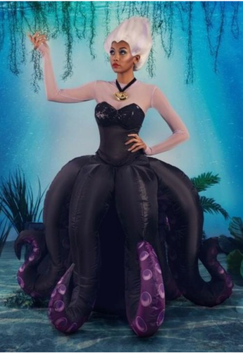 Disney Villains Prestige Ursula Inflatable Halloween Costume XL - plus ...