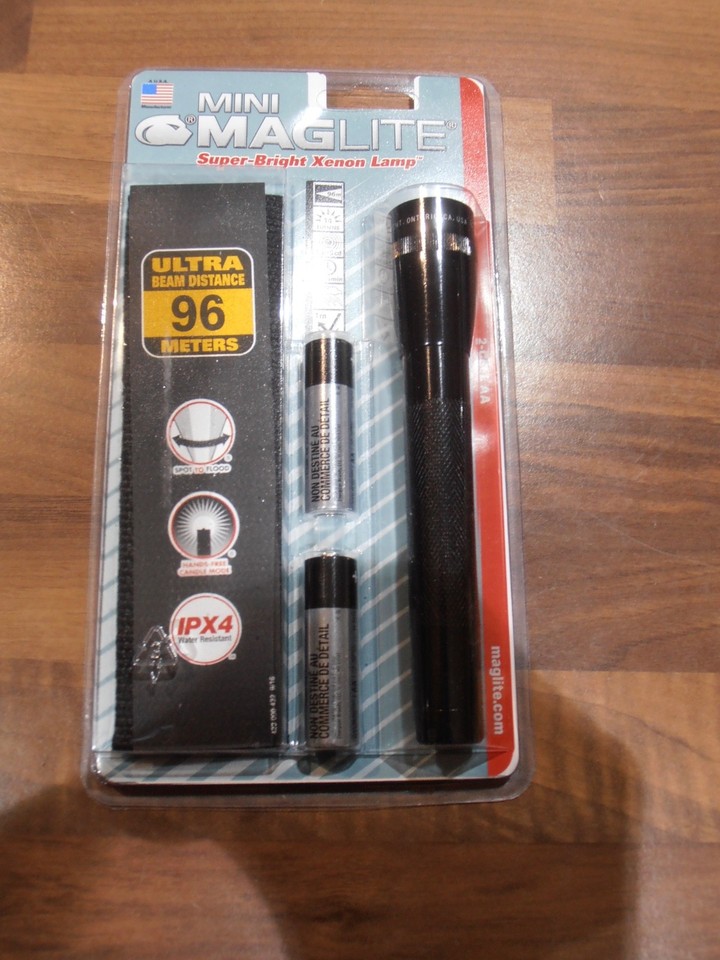 Maglite AA Torch Brand New In Pack With Belt Holster M2A01H | eBay UK