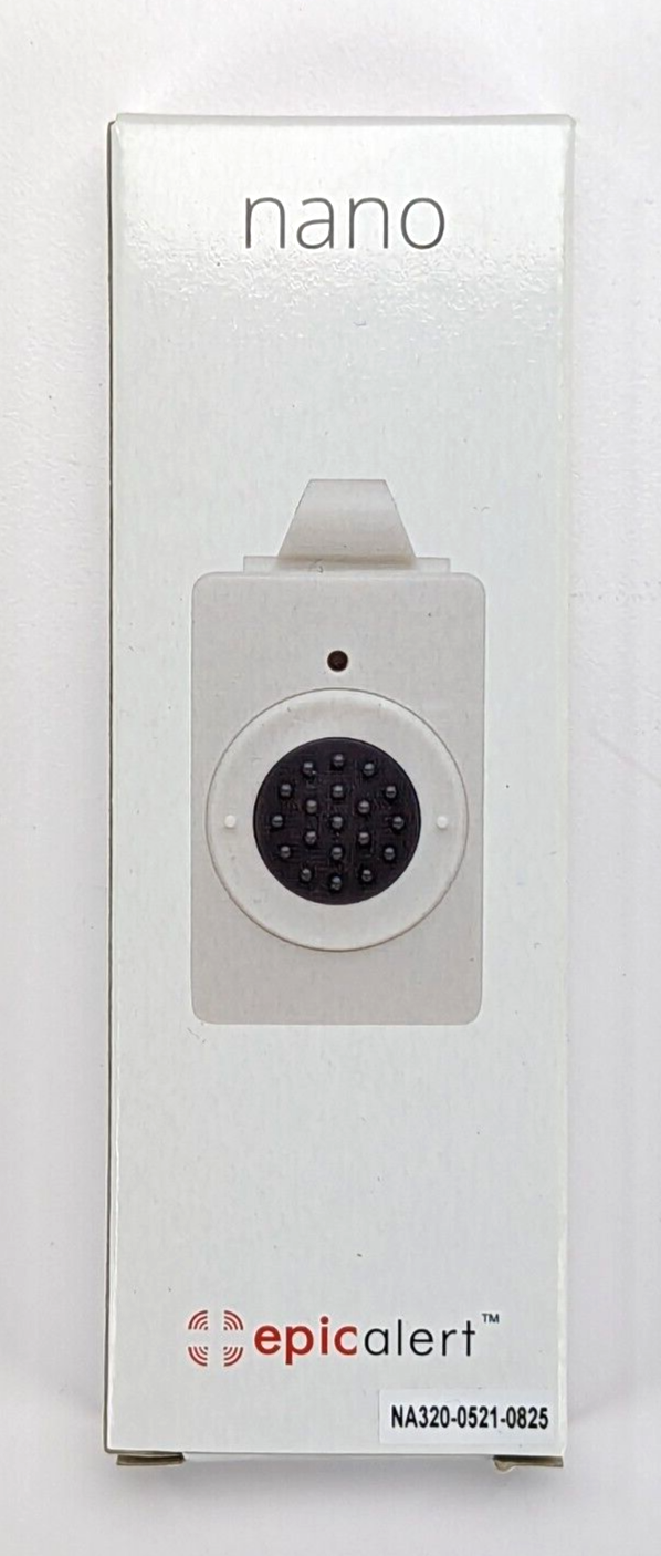 Nano Epic Alert Emergency Help Pendant By Epic Safety Inc. *NEW IN BOX ...