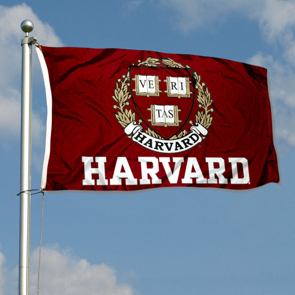 Harvard University Crimson Flag Large 3x5 | eBay