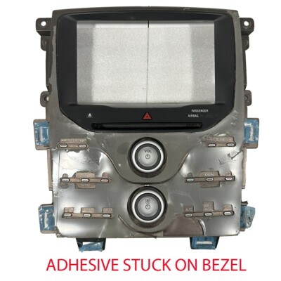 OEM 2013 Ford Edge Radio Control Panel Dual AC Climate CD DT4T-18A802 ...