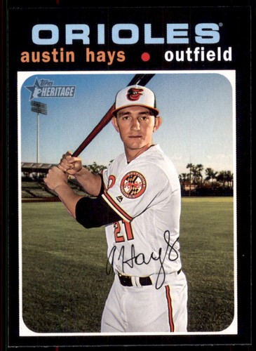 2020 Topps Heritage Baseball Austin Hays Baltimore Orioles #326 | eBay