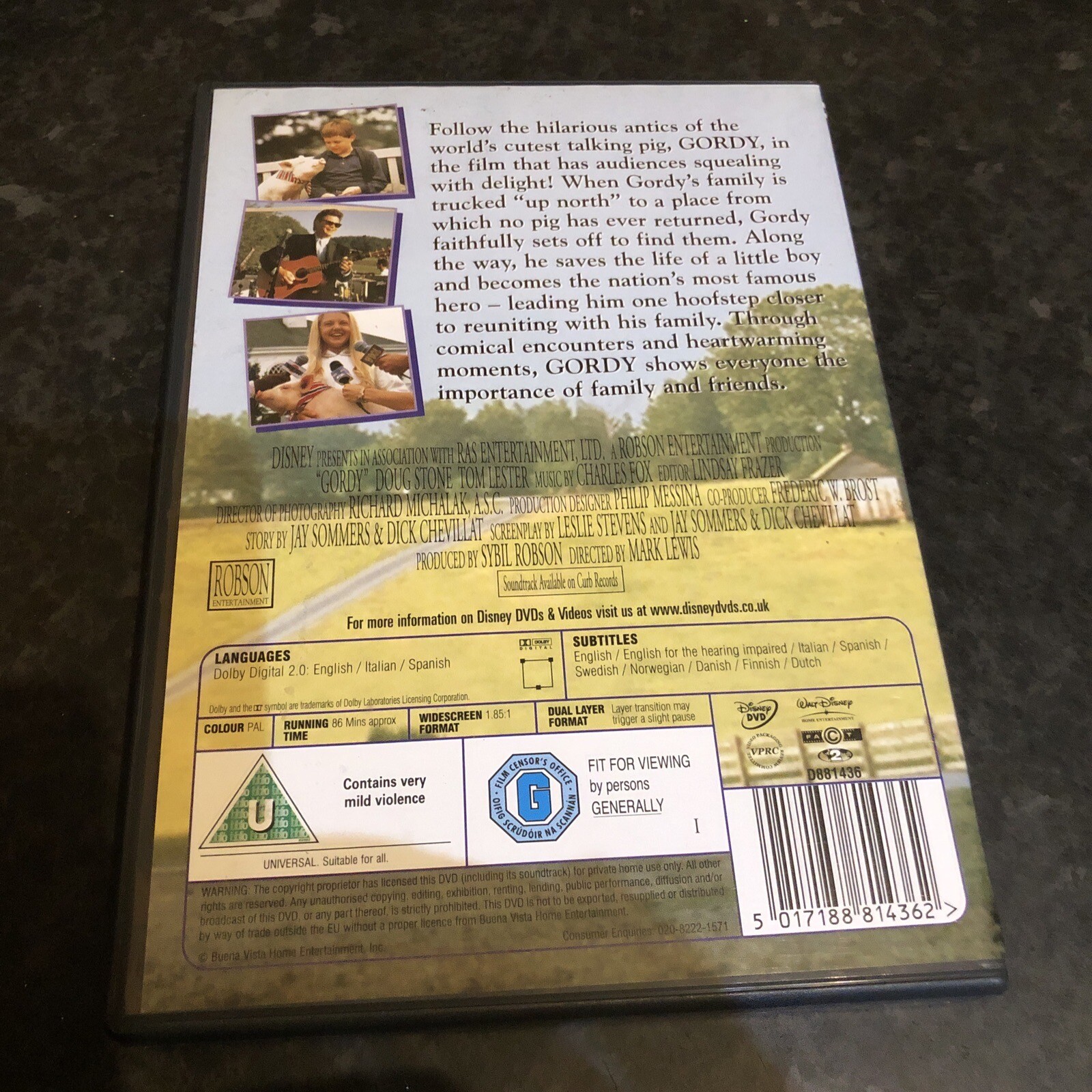 Gordy [DVD] Disney | eBay