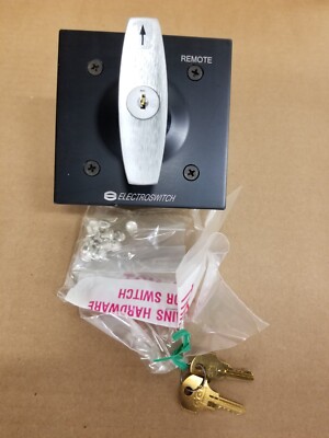 ElectroSwitch 24202ABU 20A 600 VAC 8 Position Remote Switch Key Lock | eBay
