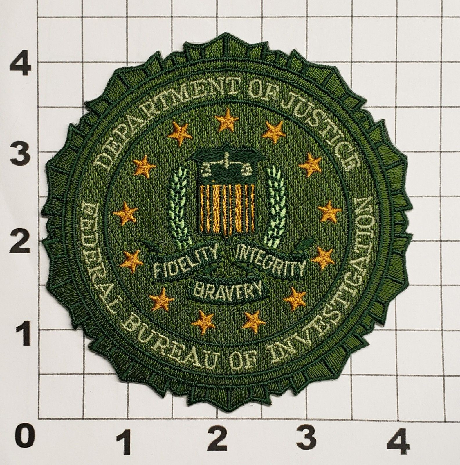 FBI Federal Bureau of Investigation Police Seal SWAT Patch Variation ...