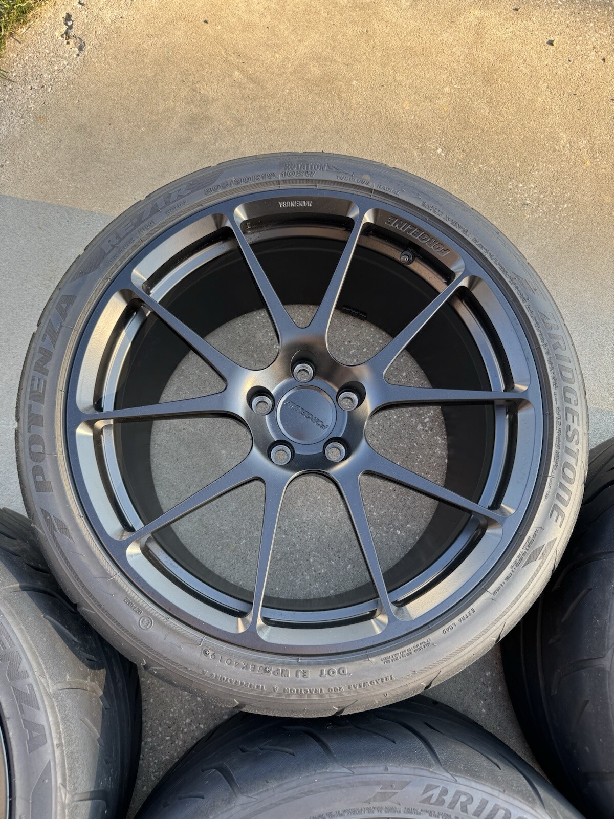 Shelby GT350 GT350R Forgeline GS1 Wheels with Tires | eBay