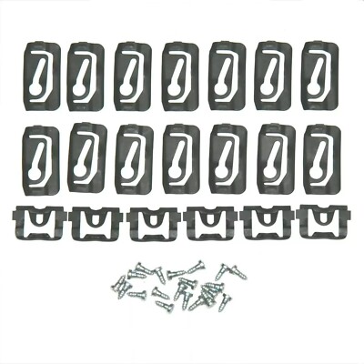 1968-1972 Chevelle Factory Rear Window Molding Clips with Repair Studs ...
