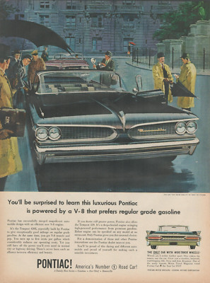 1959 Pontiac Automobile Bonneville Convertible Black After Rian Vintage ...