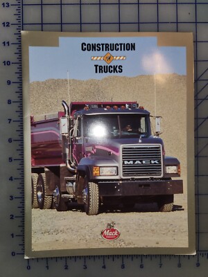 1995 Mack Construction Truck Brochure Original | eBay
