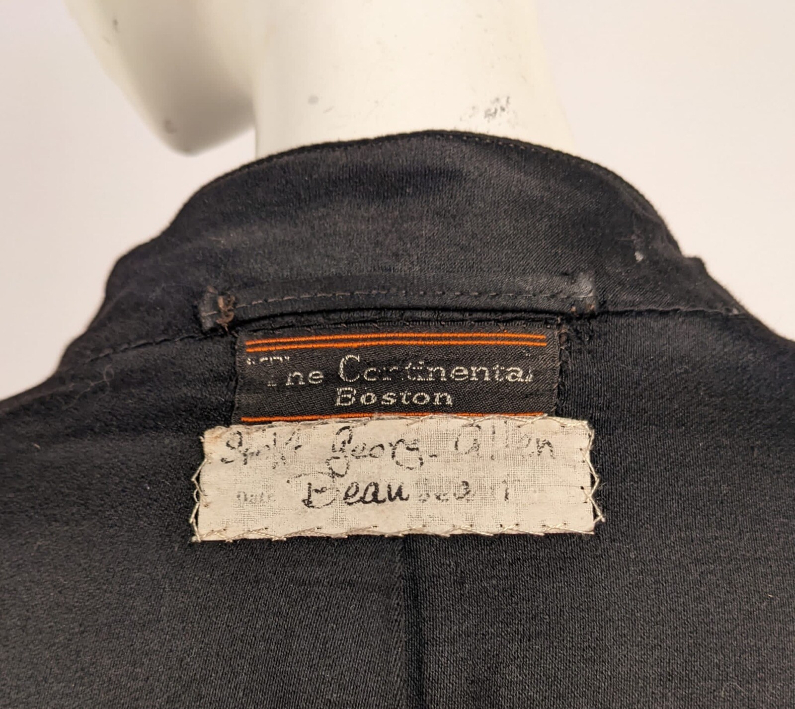 GOTHIC VICTORIAN TURN OF THE CENTURY LIVERY FROCK COA… - Gem