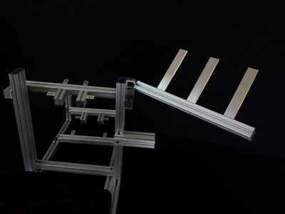 4PLAY RACING Keyboard Mount for Platform Sim Rig Cockpit Console SILVER ...