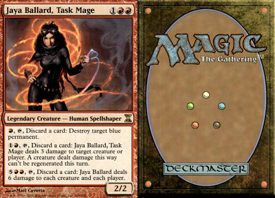 Magic the Gathering -MTG- Jaya Ballard, Task Mage | eBay
