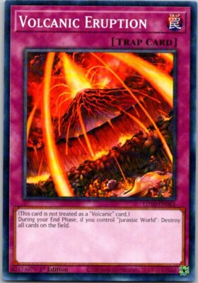 Yu-Gi-Oh Volcanic Eruption LD10-EN061 1st Ed Soulburning Volcano Yugioh ...