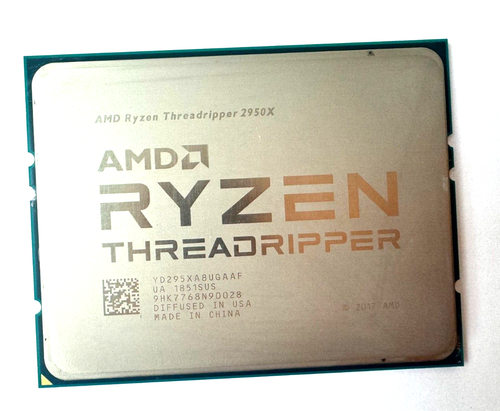 AMD Ryzen Threadripper 2950X 3.50 GHz 16 Core 180W Socket TR4 CPU ...